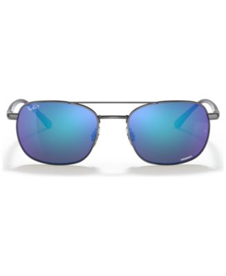 Ray-Ban Unisex Polarized Sunglasses, RB3670CH 54 - Macy's
