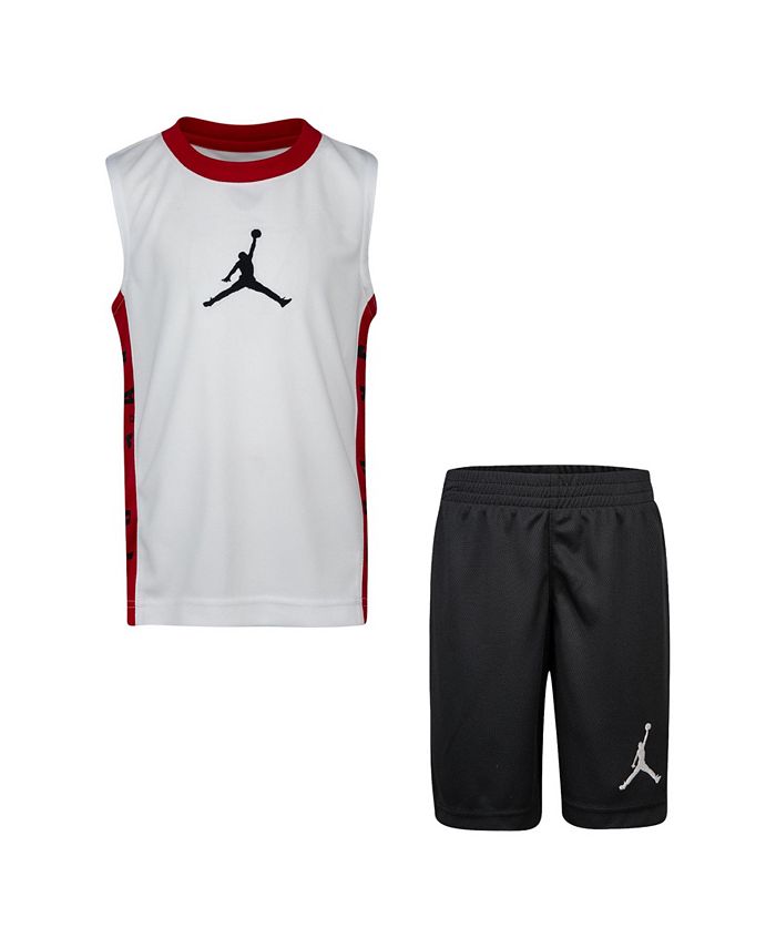 Jordan Little Boys Tank Top and Shorts Set - Macy's