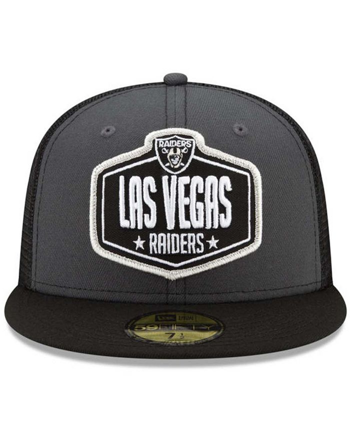 New Era Las Vegas Raiders 2021 Draft 59FIFTY Cap - Macy's