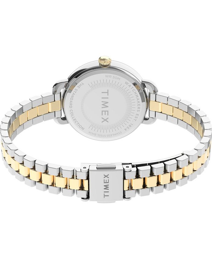 Timex Women's Standard Demi Two-Tone Stainless Steel Bracelet Watch ...