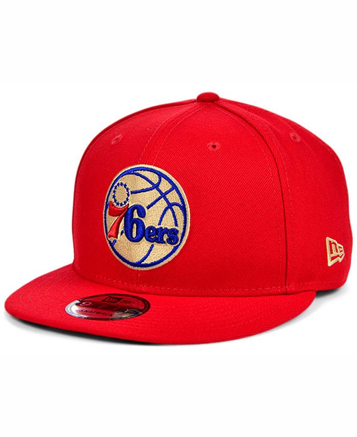 New Era Philadelphia 76ers Hoop Team 9FIFTY Cap - Macy's