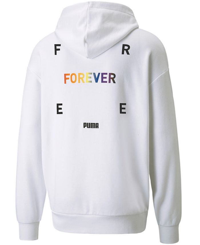 Puma Men's Pride Regular-Fit Logo-Print French Terry Hoodie - Macy's