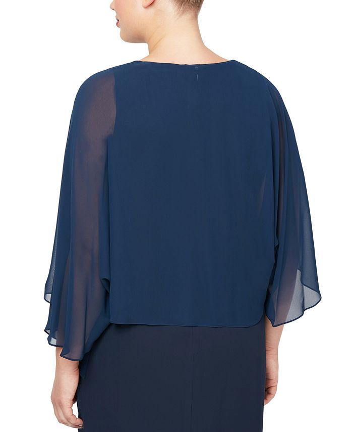 SL Fashions Plus Size Multi-Wear Shawl - Macy's