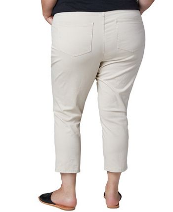 JAG Plus Size Maya Crop Jeans & Reviews - Jeans - Plus Sizes - Macy's
