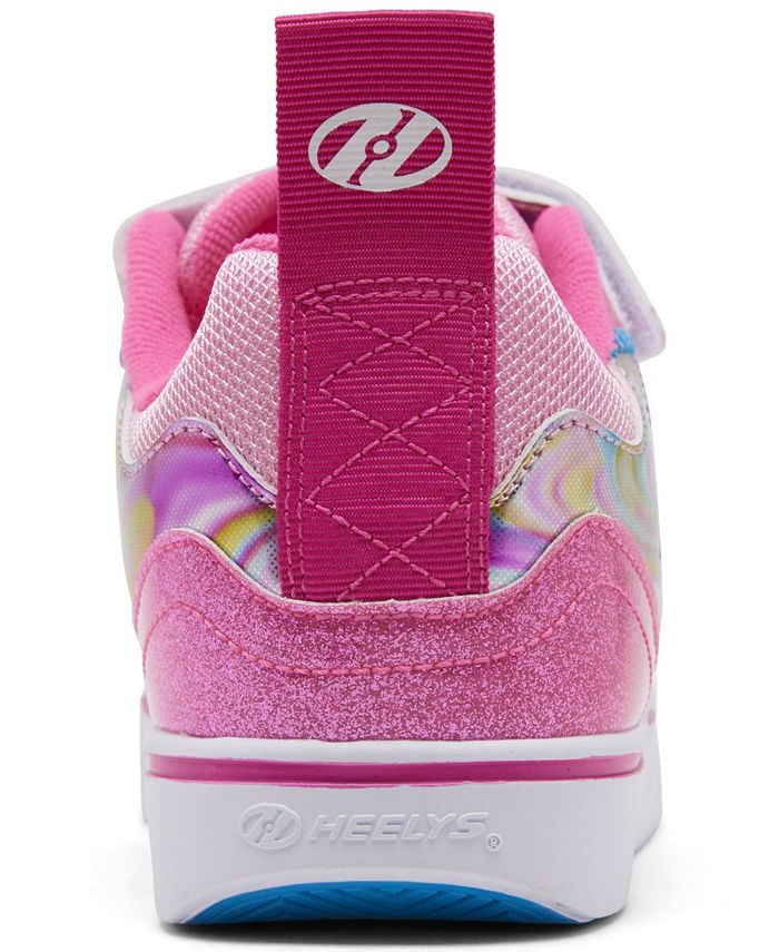 Heelys Little Girls Rocket x2 Wheeled Skate Casual Sneakers from Finish ...