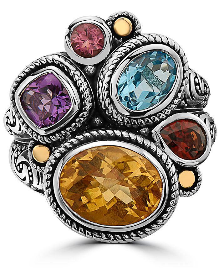 EFFY Collection EFFY® Multi-Gemstone Statement Ring (4-3/4 ct. t.w.) in ...