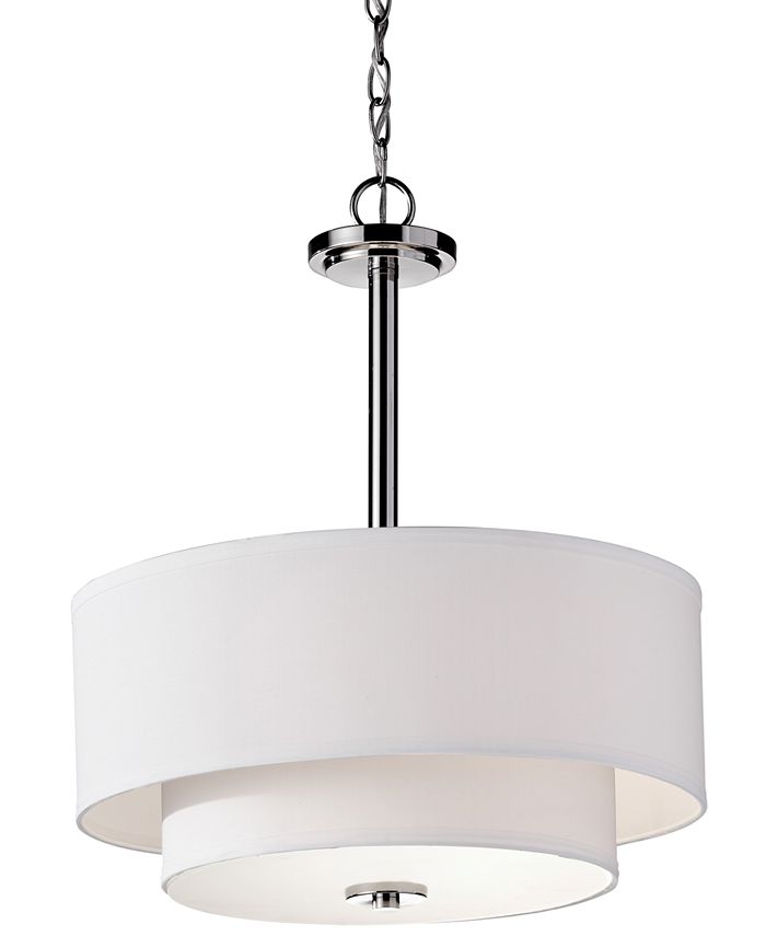Feiss 3-Light Malibu Pendant - Macy's