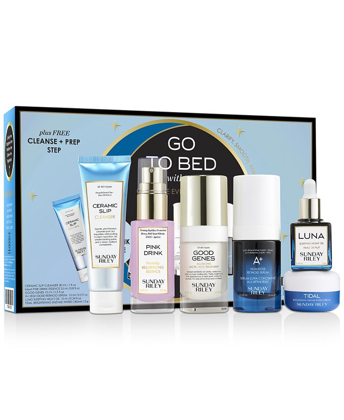 Sunday Riley 6-Pc. Go To Bed With Me Complete Evening Routine Set - Macy's