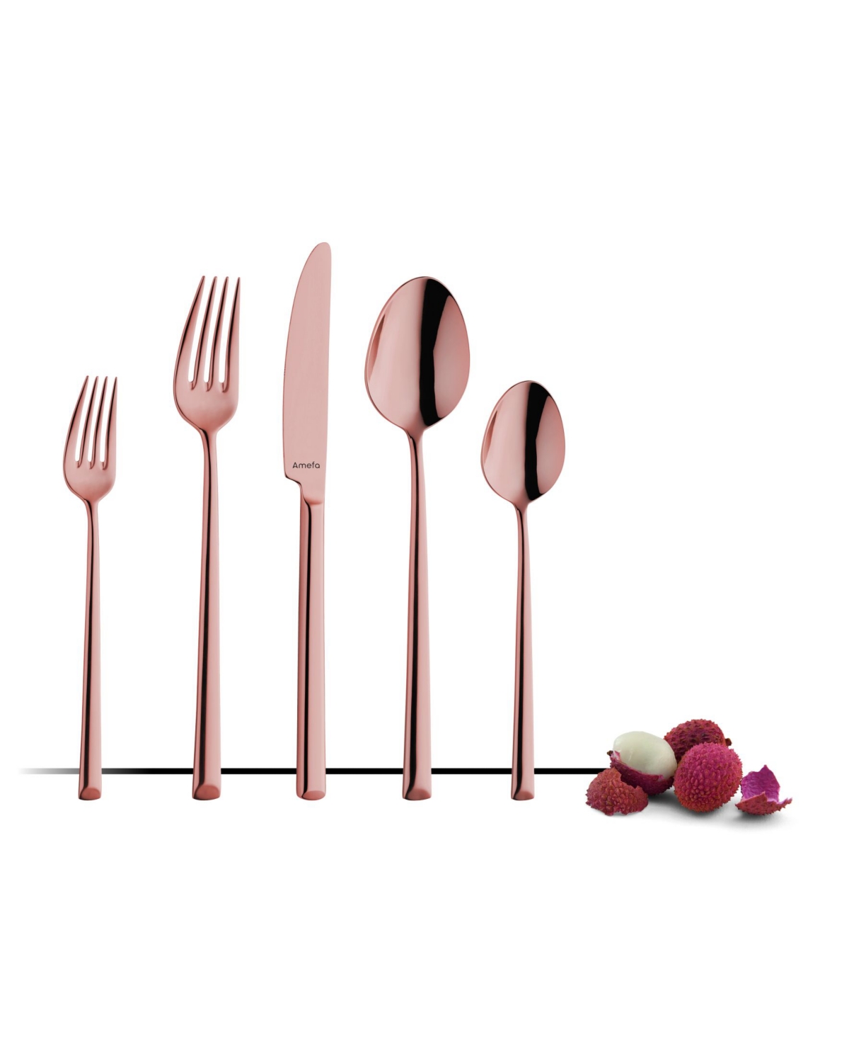 Click here for Amefa Metropole 5 Piece Flatware Set - Copper prices