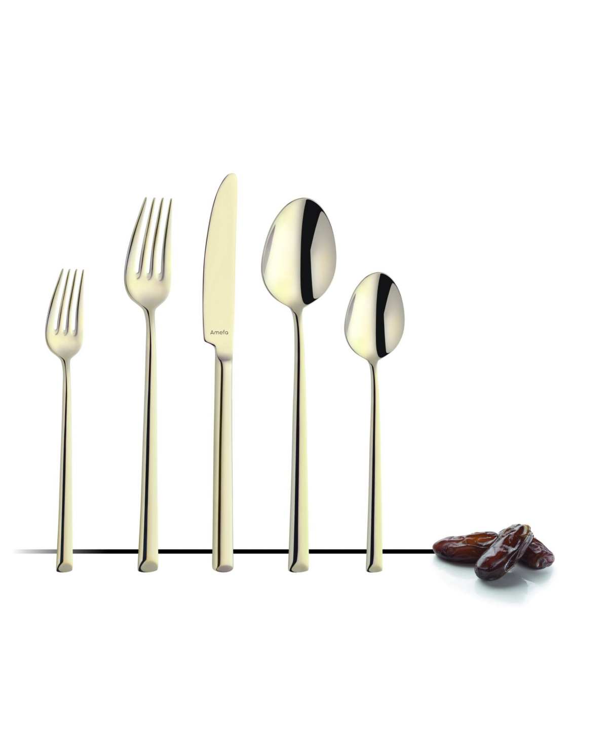 Click here for Amefa Metropole 5 Piece Flatware Set - Silver-Tone prices