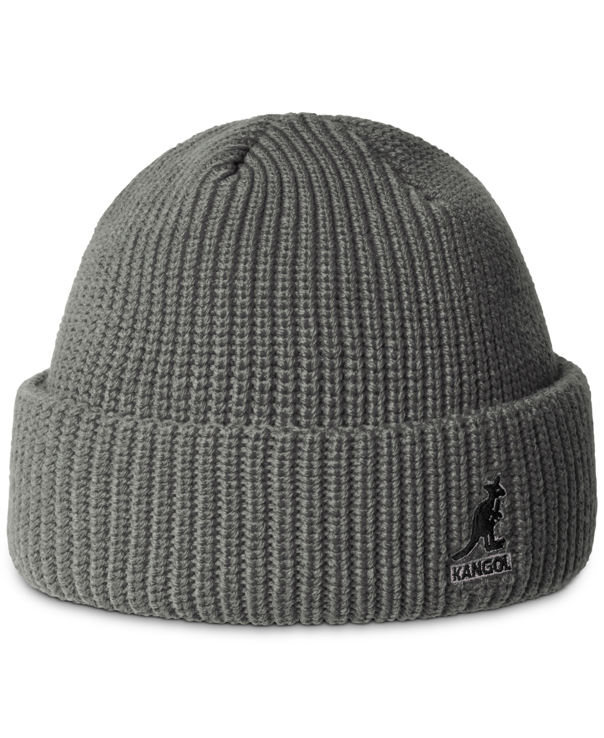 Click here for Kangol Mens Cardinal Two-Way Beanie - Grey prices