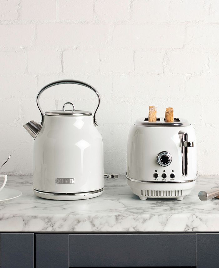 Haden Heritage 2-Slice Wide Slot Toaster with Removable Crumb Tray ...