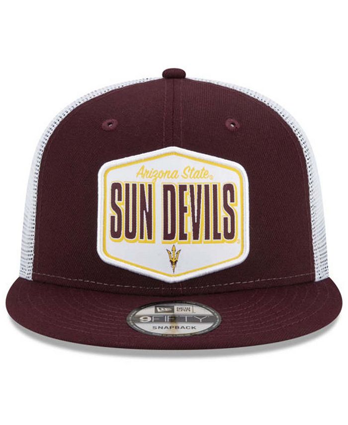 New Era Arizona State Sun Devils Patch Mesh Snapback Cap - Macy's