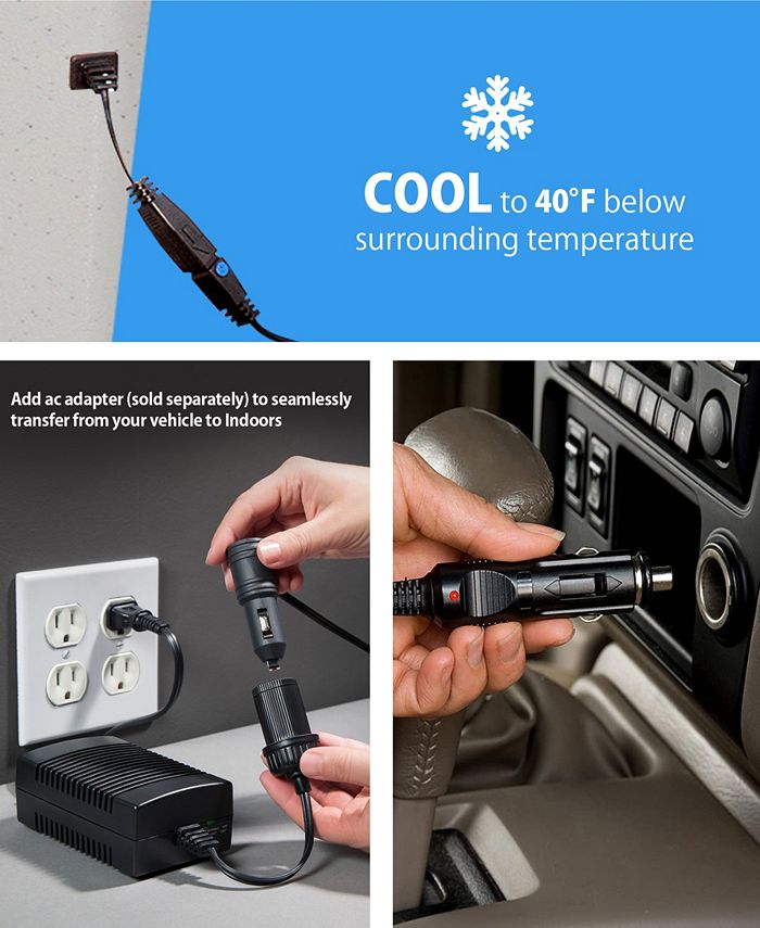 Koolatron Fun Kool P25 Thermoelectric Iceless 12V Electric Cooler, 24L ...