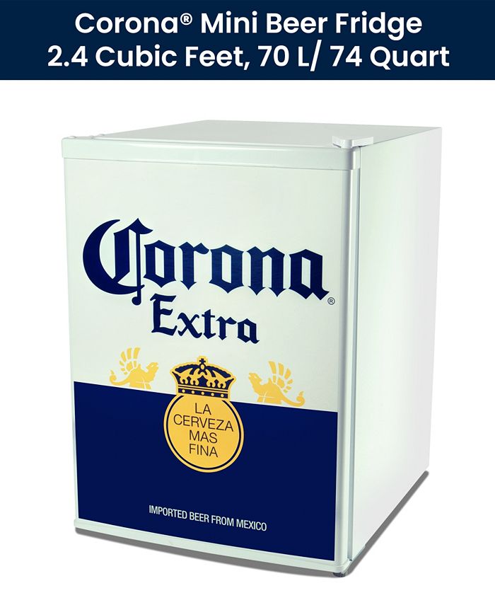 Corona Mini Beer Fridge, 2.4 Cubic Feet, 70 L/ 74 Quart - Macy's
