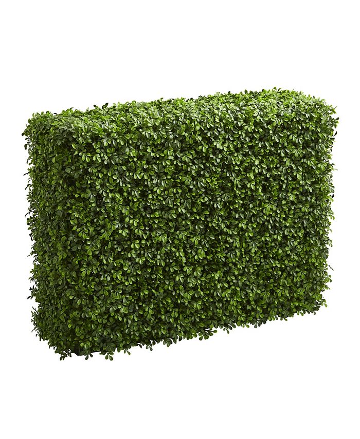 Nearly Natural 39" Boxwood Artificial Hedge - Macy's