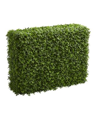 39" Boxwood Artificial Hedge - Macy's
