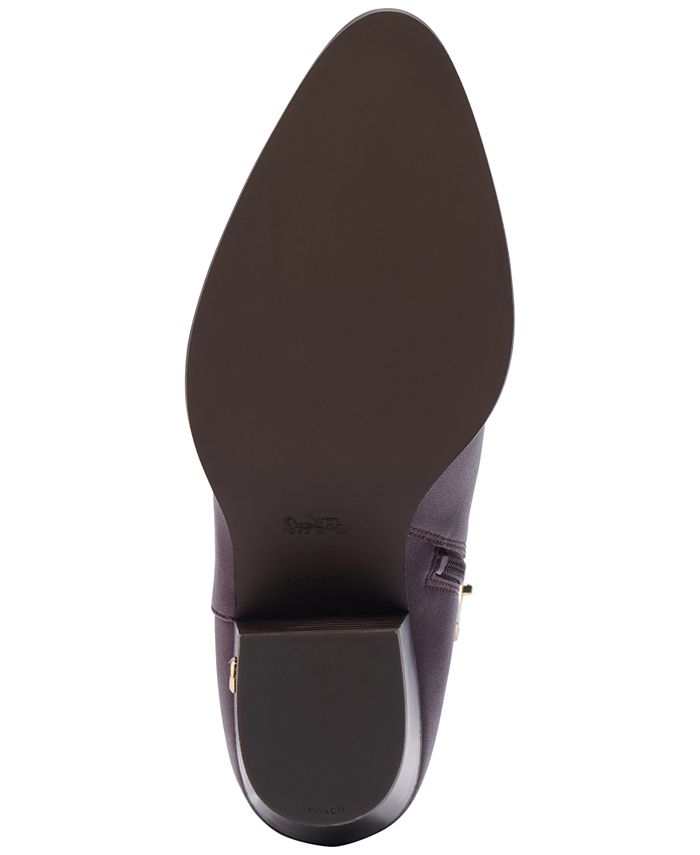 COACH Joy Lug-Sole Booties & Reviews - Booties - Shoes - Macy's