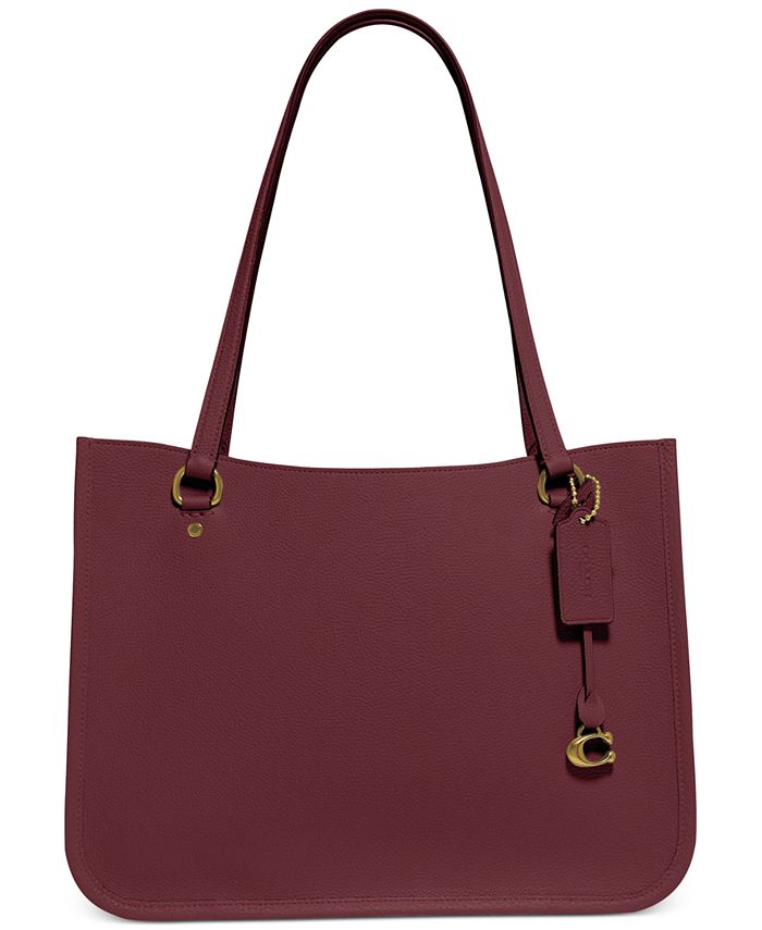 COACH Tyler Carryall Leather Satchel - Macy's