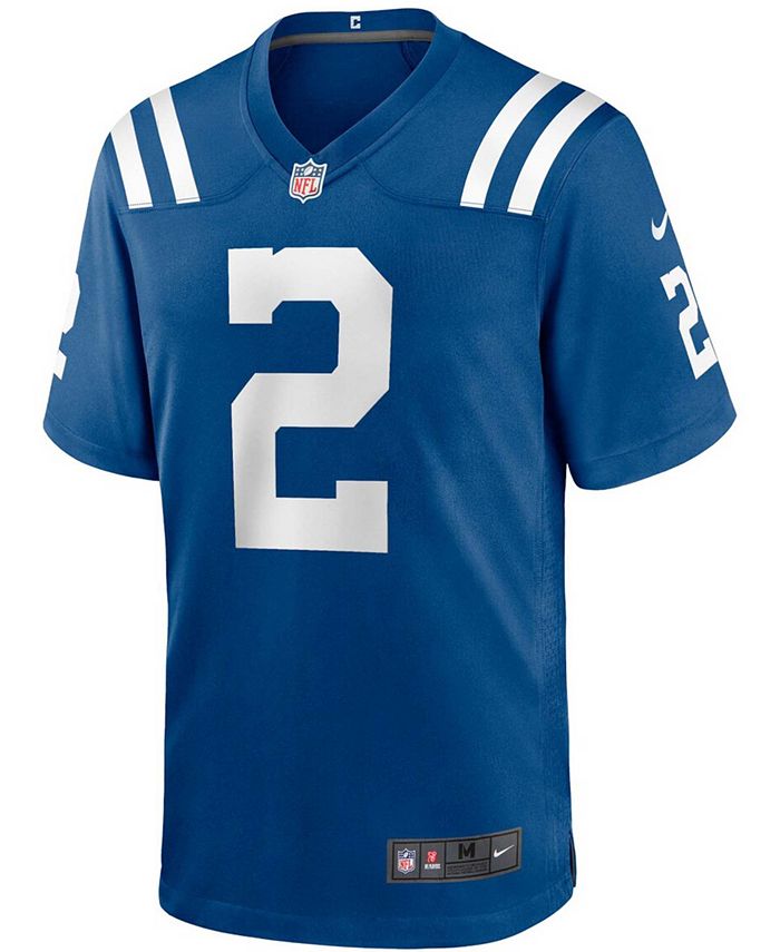 Nike Men's Carson Wentz Royal Indianapolis Colts Game Jersey - Macy's