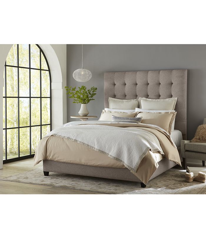 Furniture Olivia Toast Queen Bed, Created for Macy's - Macy's