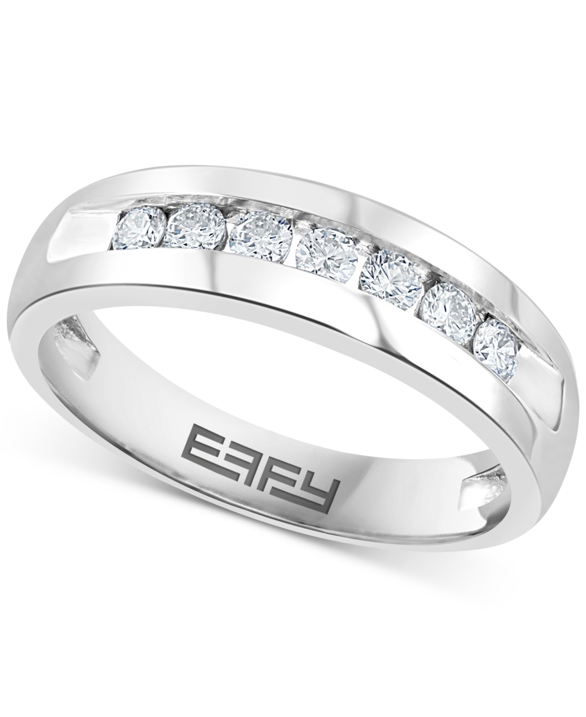 Click here for Effy Mens Diamond Channel-Set Band (1/2 ct. t.w.)... prices