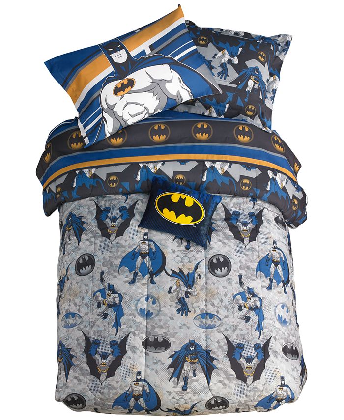 Franco Manufacturing Co Batman 8-Pc. Full/Queen Comforter Set - Macy's