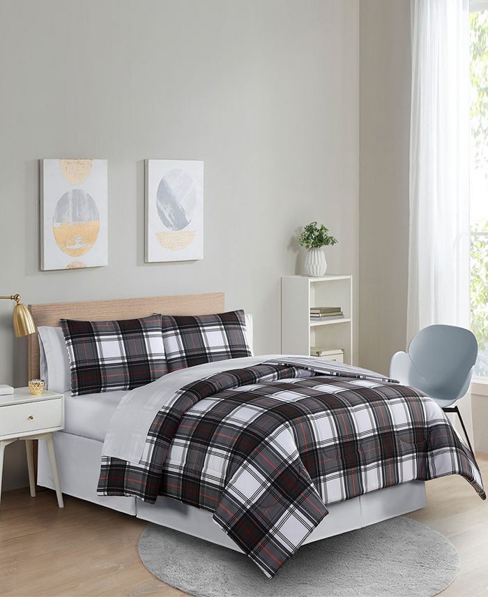 Keeco Eugene 8-Piece Queen Comforter Set - Macy's