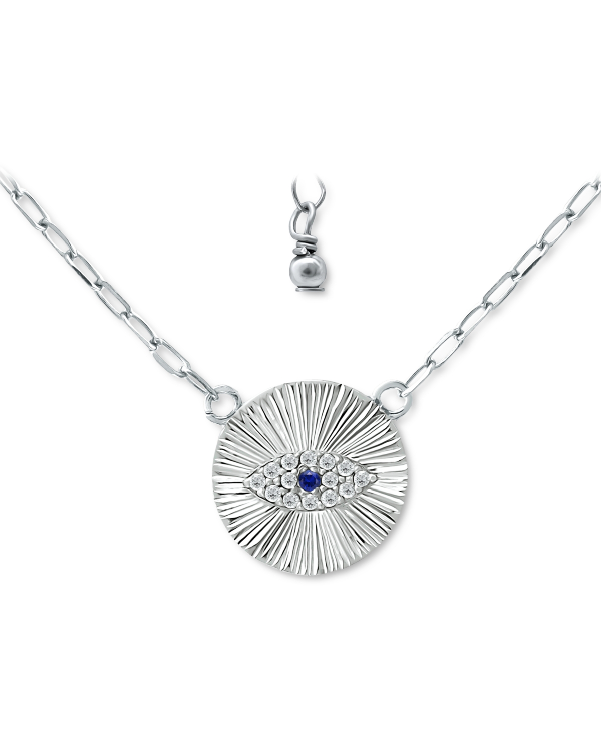 Click here for Giani Bernini Lab-Grown Blue Sapphire & Cubic Zirc... prices