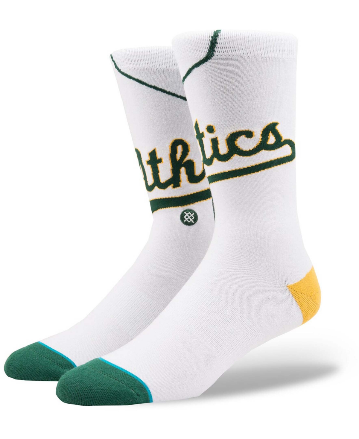 Click here for Stance Mens Oakland Athletics Home Jersey Crew Soc... prices