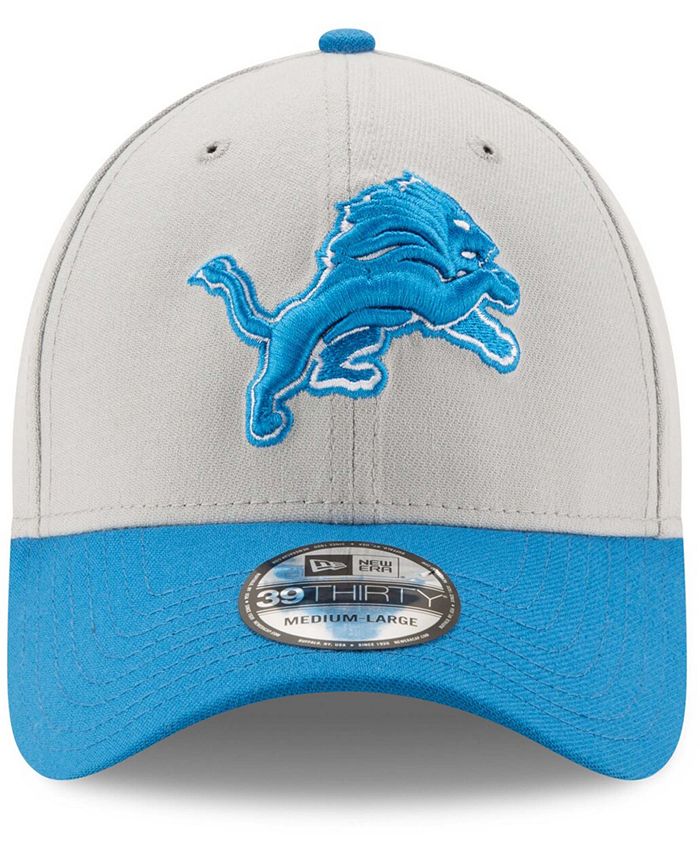 New Era Big Boys and Girls Detroit Lions Logo Team Classic 39THIRTY ...