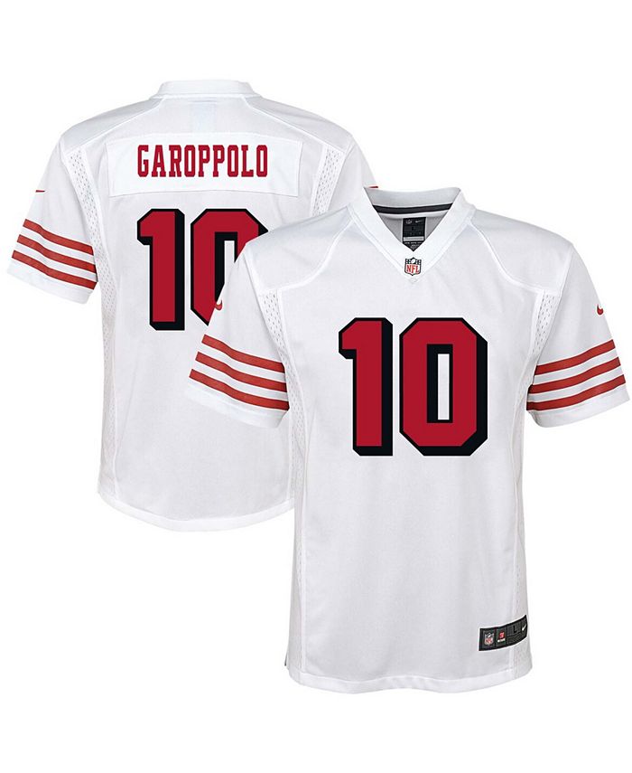 Nike Big Boys and Girls Jimmy GaropPolo Shirt White San Francisco 49ers ...
