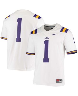 Nike Men's #1 LSU Tigers Game Jersey - Macy's