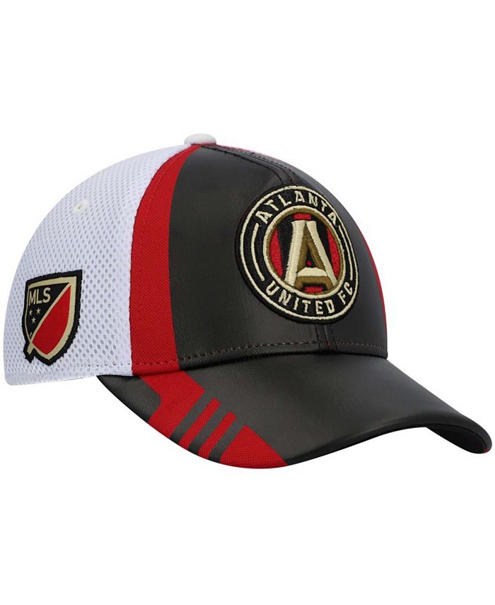 adidas Men's Black Atlanta United FC Team Logo Flex Hat - Macy's