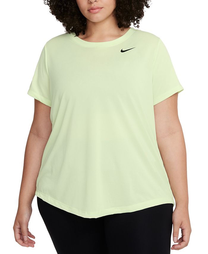 Nike Plus Size Dry Legend Training Top & Reviews - Activewear Plus ...