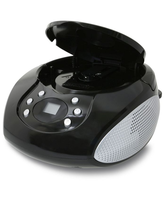GPX Boom Box with DC Player and AM or FM Radio, BC112B - Macy's