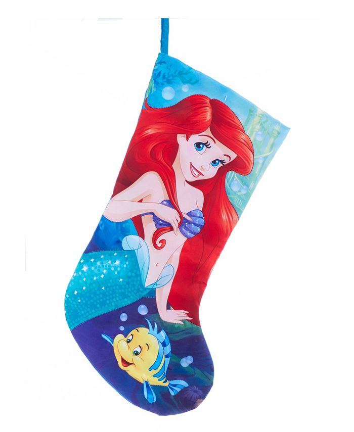 Kurt Adler Disney Princess Ariel Christmas Stocking - Macy's