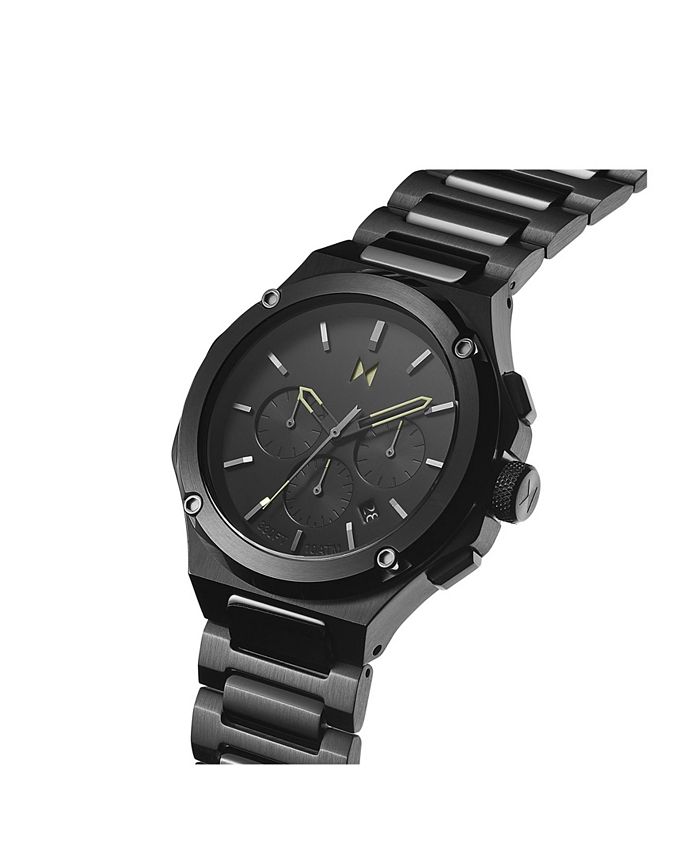 MVMT Men's Raptor Gunmetal Bracelet Watch 46mm - Macy's