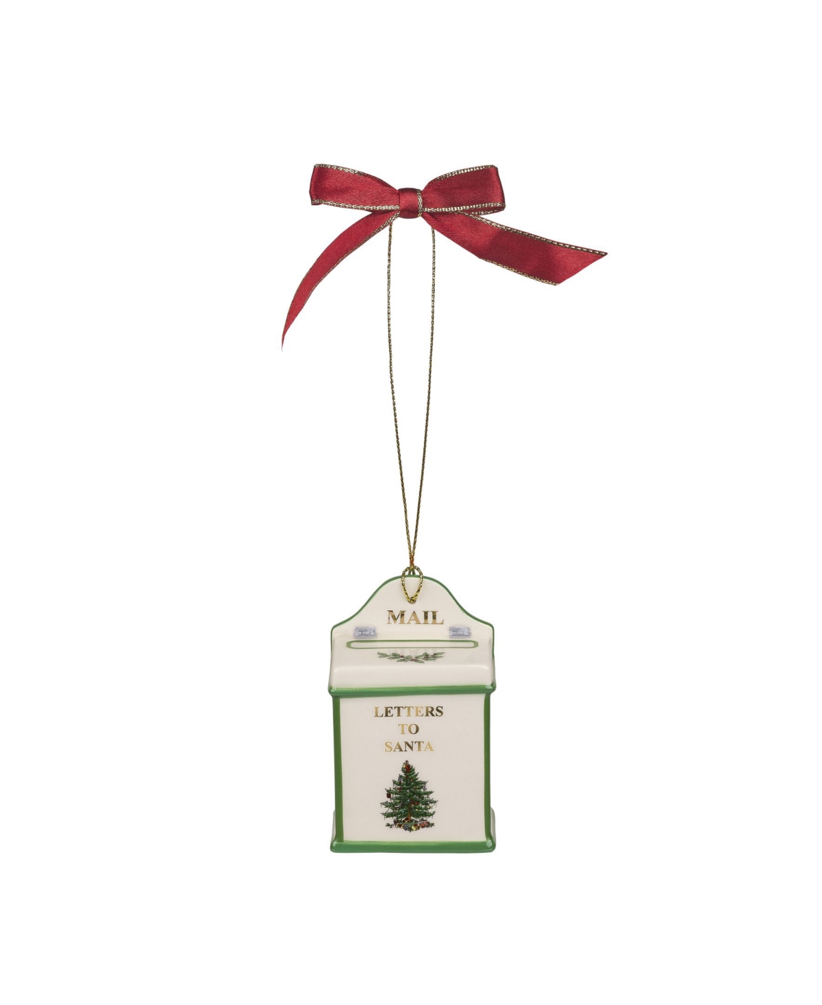 Click here for Christmas Tree Letters To Santa Ornament - White M... prices