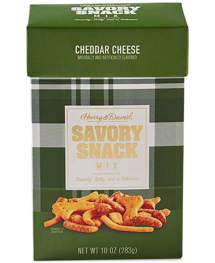 Harry & David Cheddar Cheese Savory Snack Mix Box, 10 oz. - Macy's
