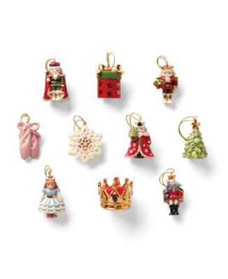 Lenox Nutcracker Ornaments, Set of 10 - Macy's