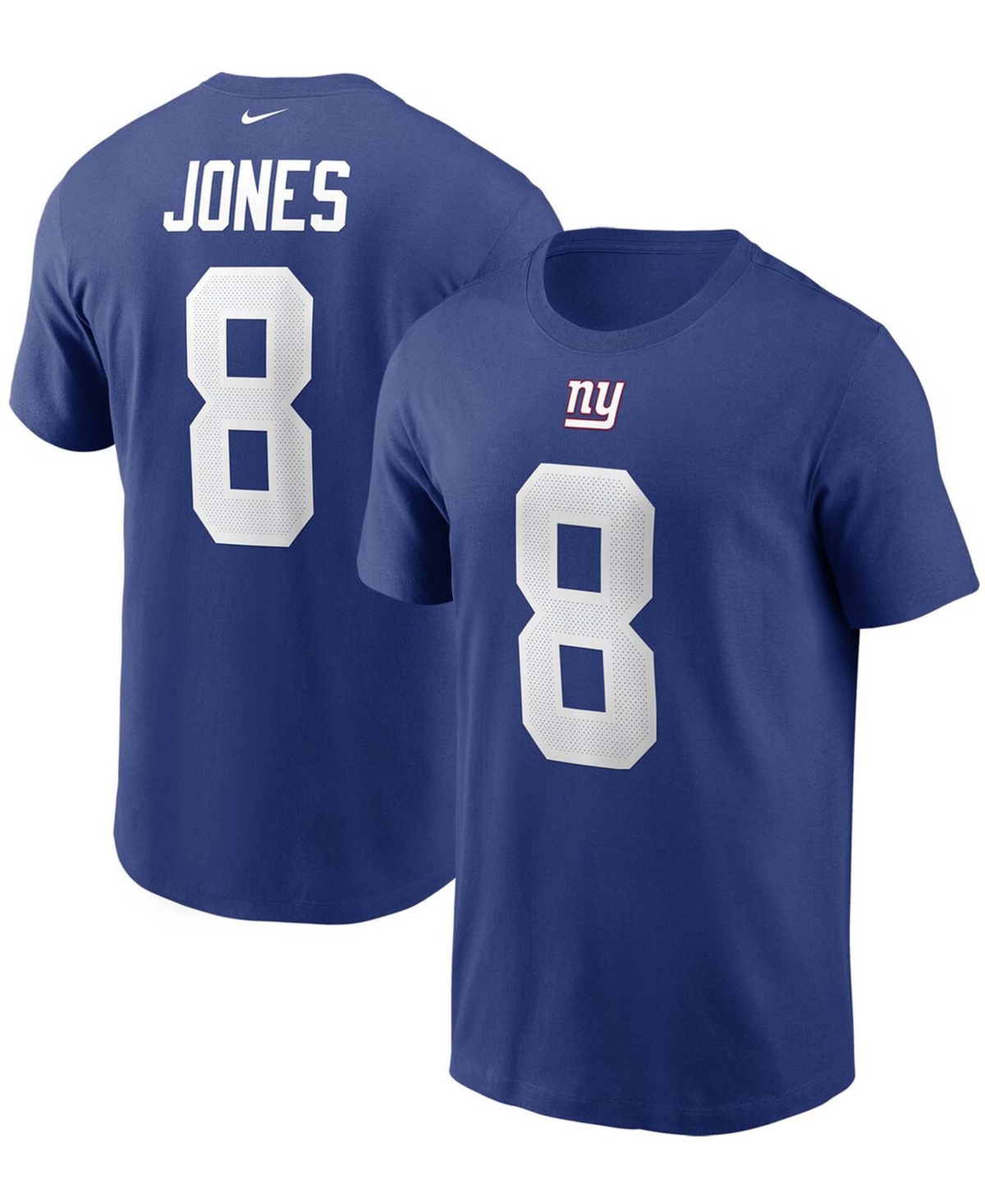 Click here for Mens Nike Daniel Jones Royal New York Giants Name... prices