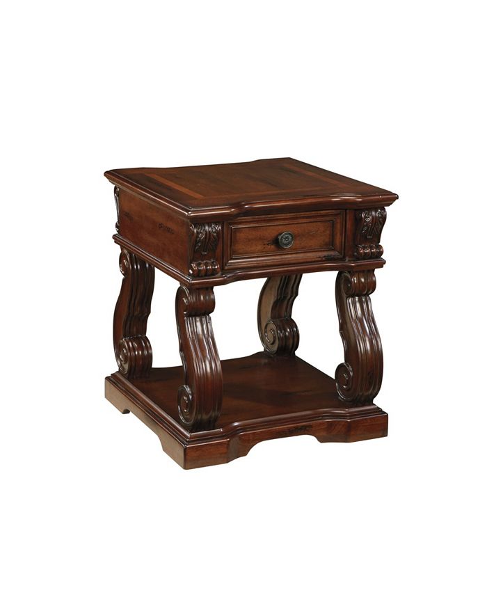 Signature Design By Ashley Alymere Square End Table - Macy's