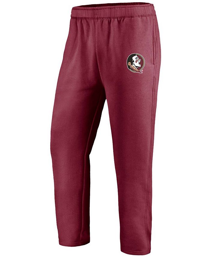 Fanatics Men's Garnet Florida State Seminoles School Logo Sweatpants ...