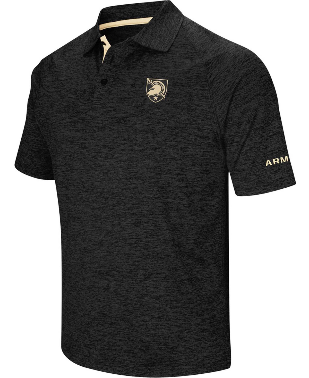 Click here for Mens Black Army Black Knights Down Swing Polo - Bl... prices