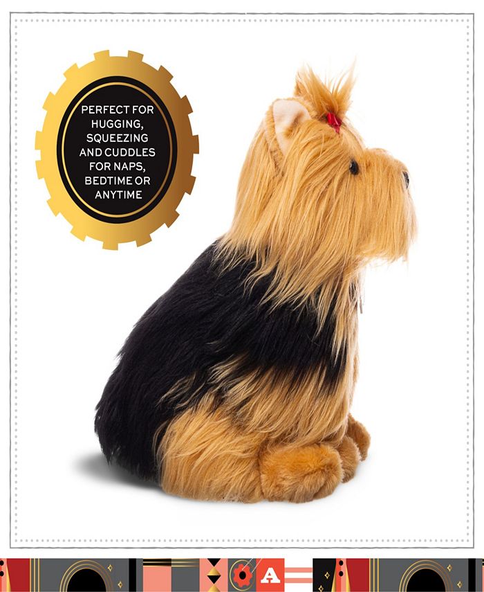 FAO Schwarz Puppy Floppy Yorkie Stuffed Animal Plush Toy - Macy's