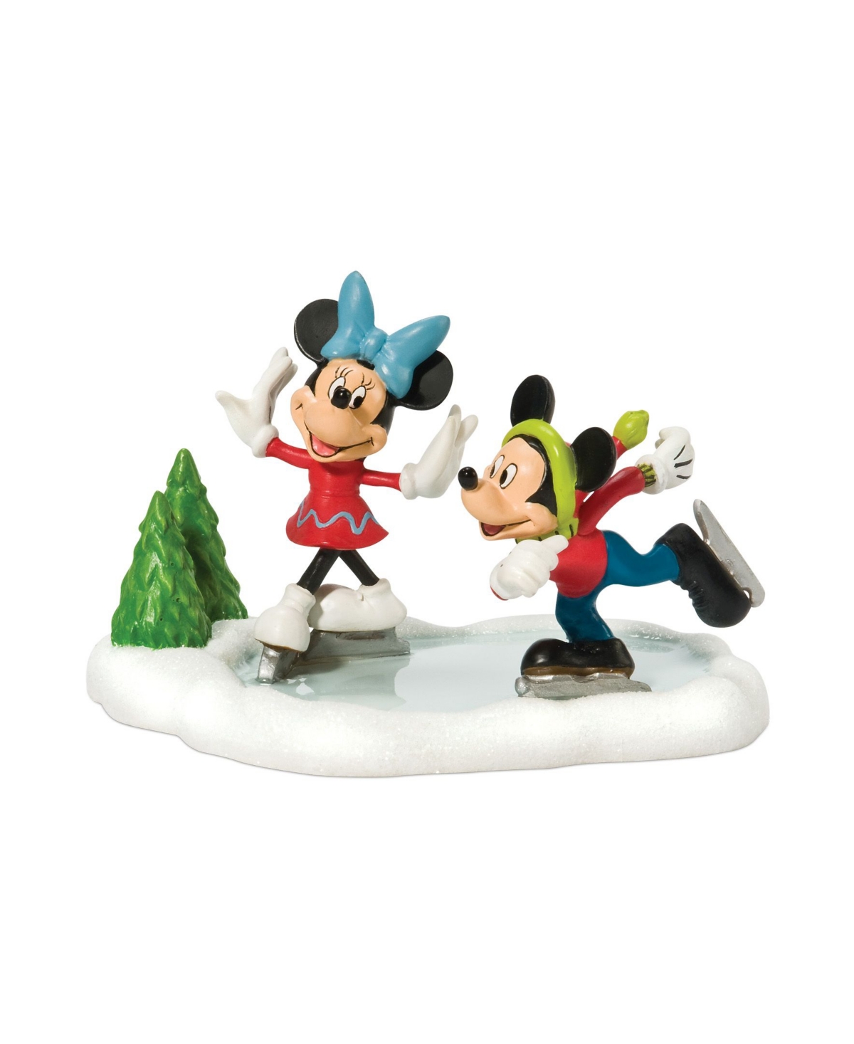 Click here for Department 56 Mickey Minnie Go Skating - Multi prices