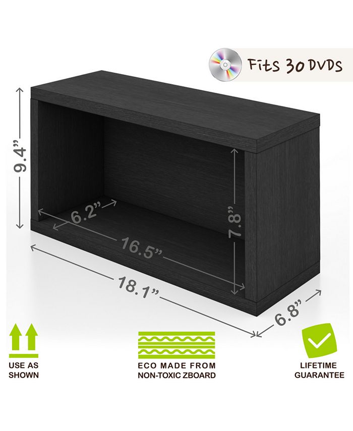 Way Basics Stackable DVD Rack & Reviews - Furniture - Macy's