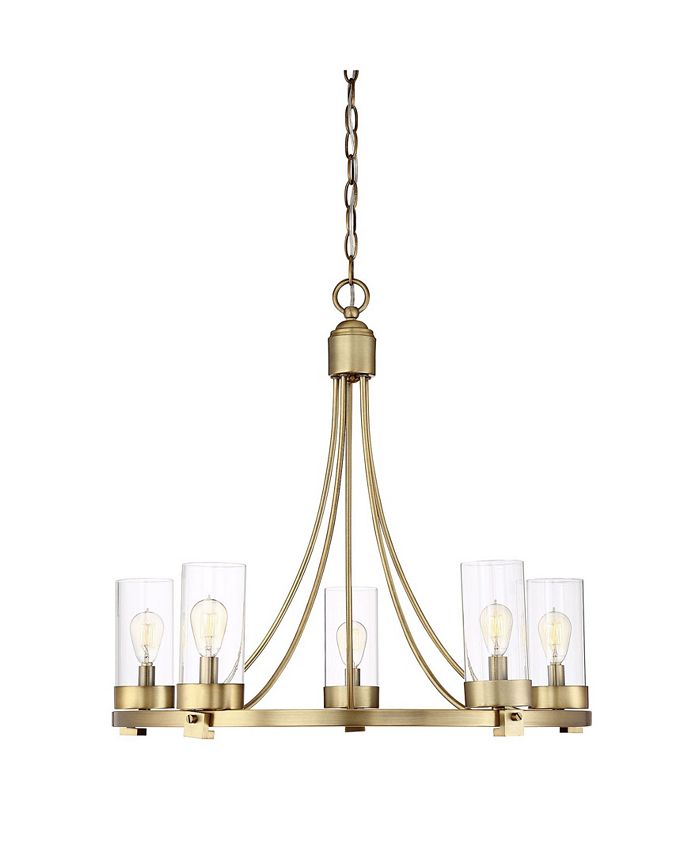 Meridian Lighting Round 5-Light Chandelier - Macy's