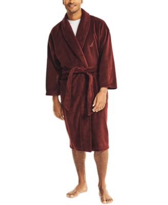 Nautica Men's Solid Shawl Robe - Macy's